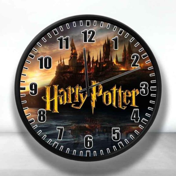 Clock | Wall Decor | Harry Potter Clock Room Wall Clock New | Poshmark
